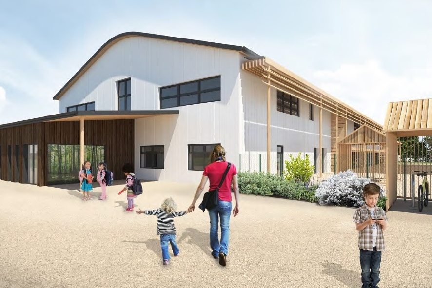 Timber Brise Soleil System Used At Primary School | Maple