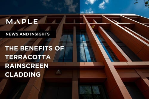 Maple discusses the benefits of terracotta rainscreen cladding