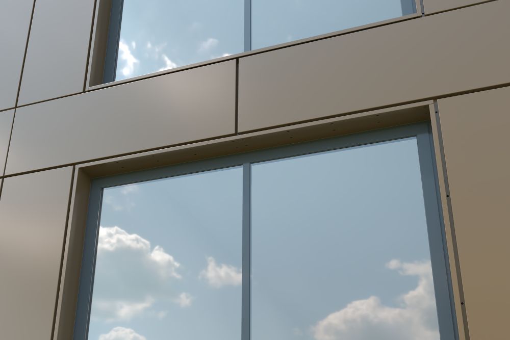 Aspect CTH Rainscreen cladding façade system - Maple Façades