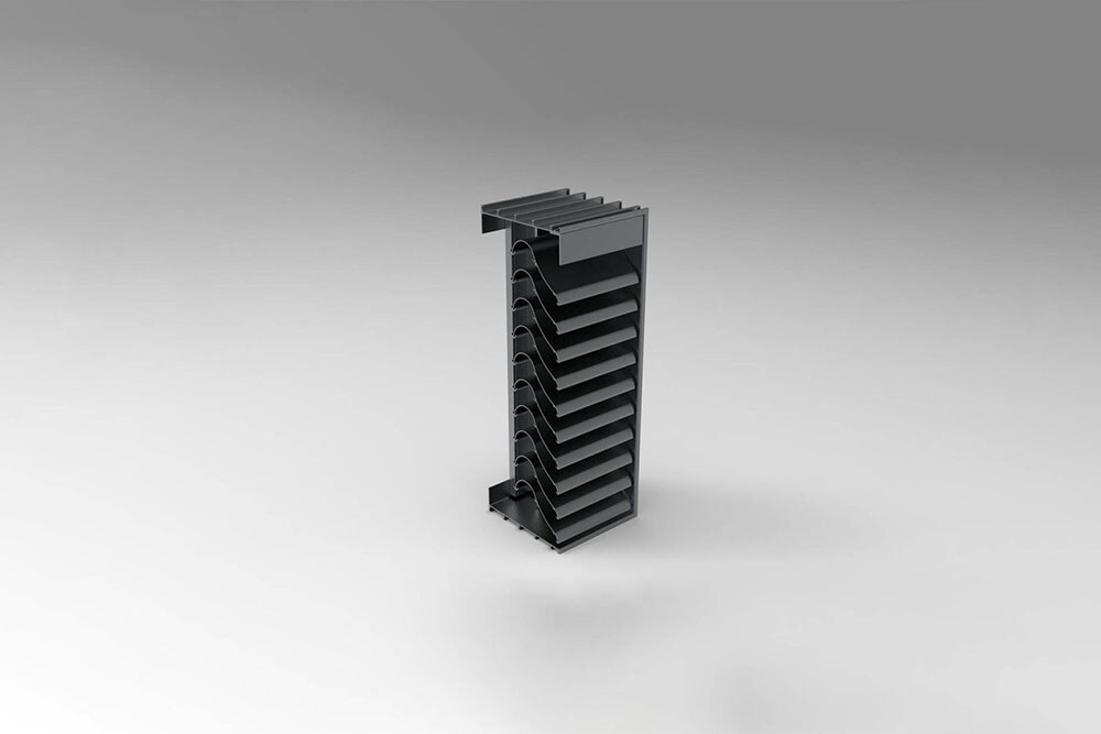 Class A weather louvre - Contour® HP High Performance - Maple Façades